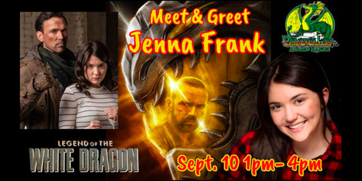 Jenna Frank Meet & Greet – Dragon's Lair Alamo Ranch